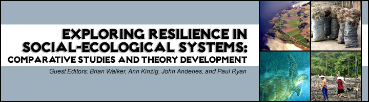 Ecology and Society: Exploring Resilience in Social-Ecological Systems